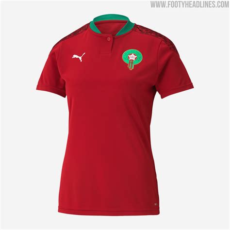 Besser Puma Marokko 2020 Heimtrikot Prototyp enthüllt Nur Fussball