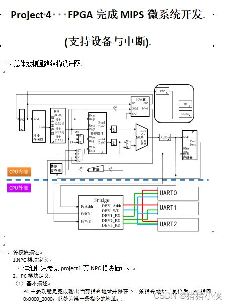 北京工业大学计算机组成原理课设报告北工大课设 Csdn Csdn博客