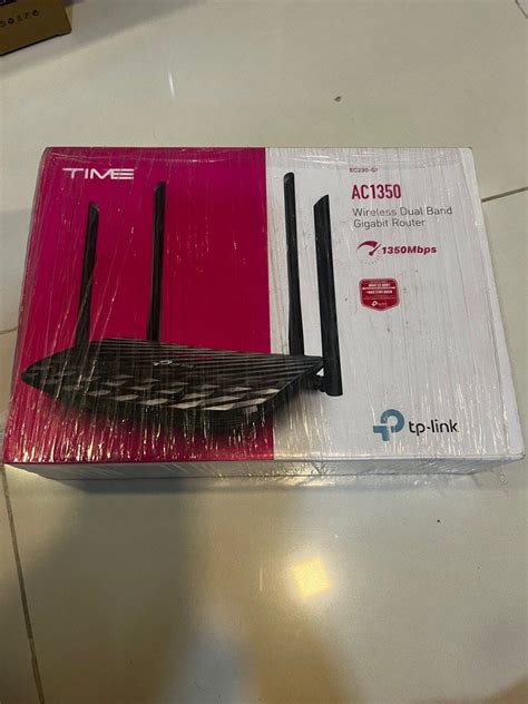 Tp Link Ac1350 Dual Band Gigabit Router Time Preset Computers And Tech