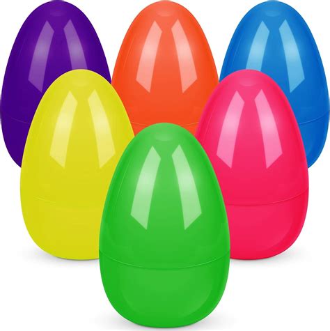 Huevos De Pascua Gigantes De Pulgadas Gigantes Rellenables De Pl Stico Huevos De