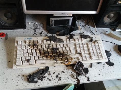 Scooter Battery Exploded Need Advice For Cleaning R Batteries