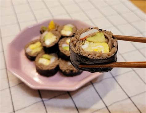 메밀김밥 밥 없는 키토김밥 다이어트 식단