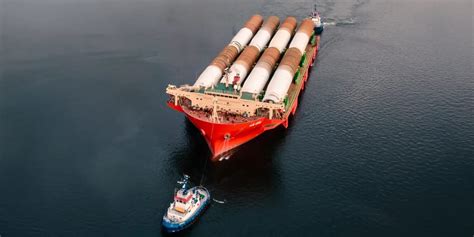 Huge Monopiles Built For Virginias 26 Gw Offshore Wind Farm Have Set Sail