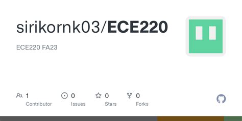 GitHub Sirikornk03 ECE220 ECE220 FA23