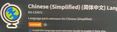 Languange Pack Installed But Not Display Issue Microsoft Vscode GitHub