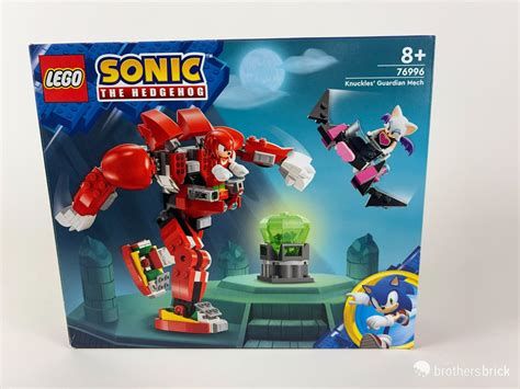 Lego Sonic The Hedgehog 76996 Knuckles Guardian Mech Review The