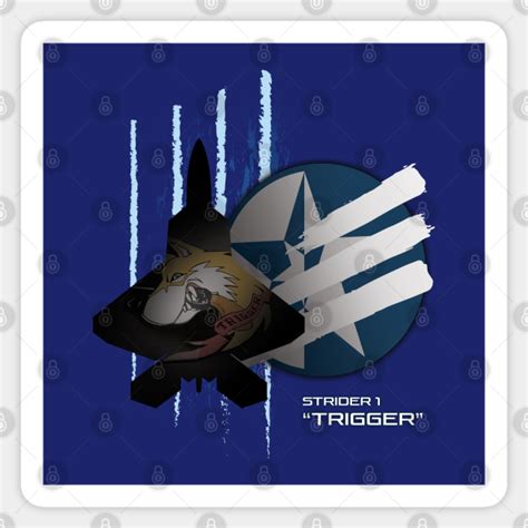 Ace Combat Trigger Ace Combat Sticker TeePublic