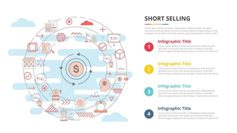 Premium Vector Short Selling Concept For Infographic Template Banner