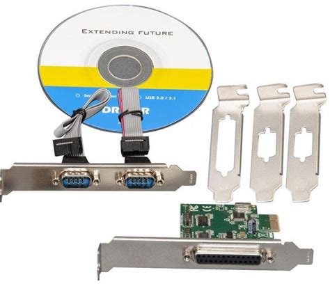 Контролер Pci E Frime To Rs232 Lpt 2 порти Rs232 1порт Lpt