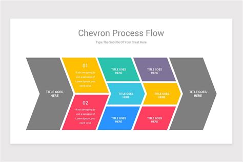 Chevron Process Flow Keynote Diagrams Nulivo Market
