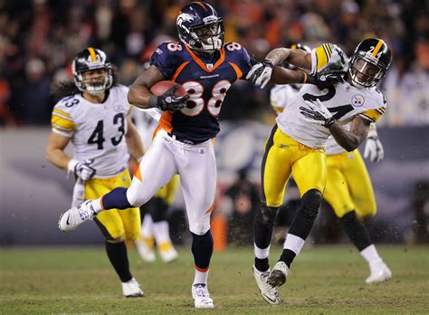 Nfl Throwback Demaryius Thomas And Tim Tebow Produce One Of The Most