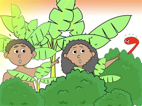 Freebibleimages Adam And Eve Disobey God Adam And Eve Fall Into