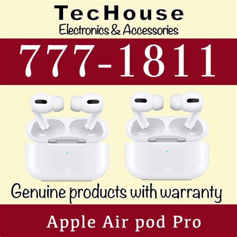 Apple Airpod Pro Brandneworiginalwarranty Free Delivery Connect