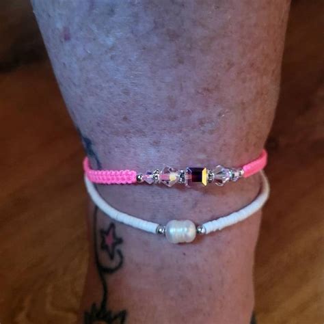 Swarovski Crystal Neon Ankletankle Bracelethealing Crystals