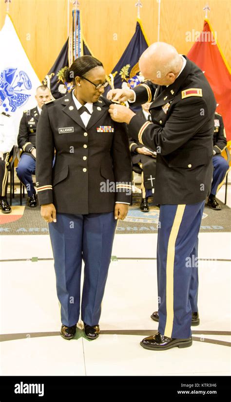2nd Lt Shaunita M Allicock A Newly Commissioned Officer In The New