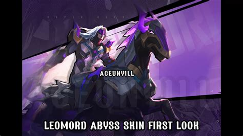 Bocoran Tampilan Skin Leomord Abyss Mlbb Bakal Badass