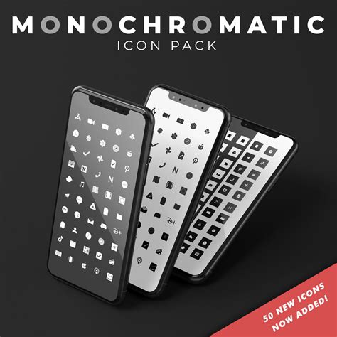 Monochromatic Icon Pack — Sam Beckman