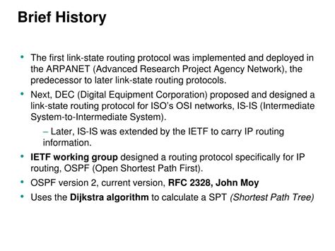 Ppt Ch2 Ospf Single Area Ospf Powerpoint Presentation Free