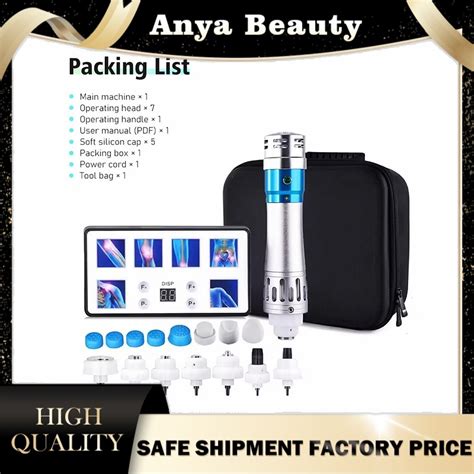 Shock Wave Physical Therapy Instrument Pneumatic Electromagnetic Dot