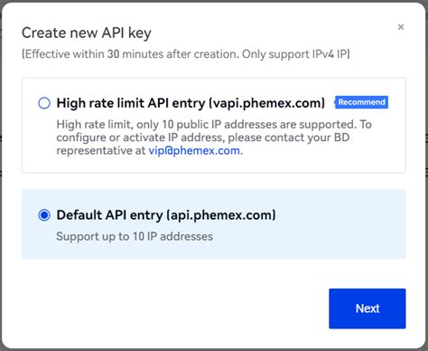 How To Get An API Key For Phemex Cryptact Help Center