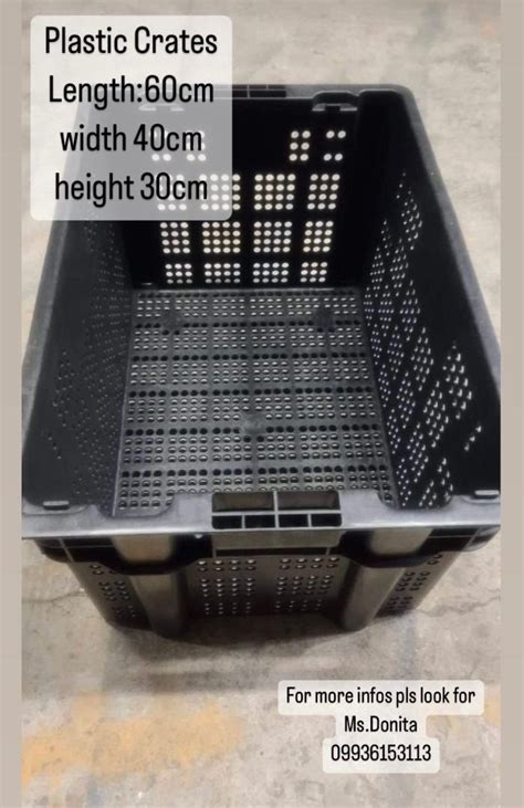 Plastice Crates Commercial And Industrial Industrial Equipment On Carousell