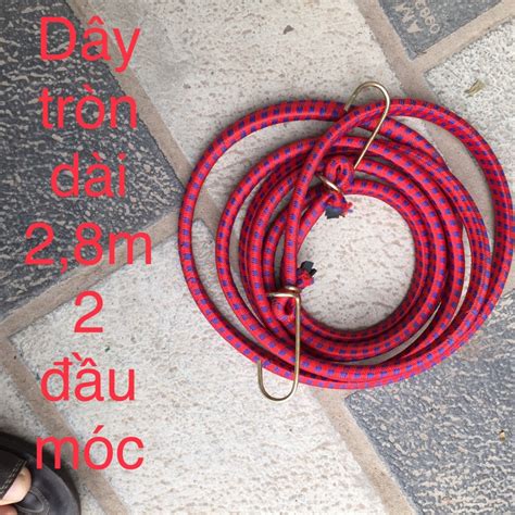 Dây Chun Dây Thun Chằng Buộc Hàng Hóa Bản Vuông 8mm X 8mm Và Bản Dẹt
