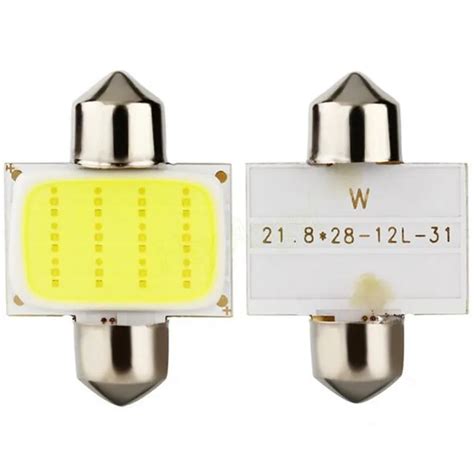 Aliexpress Buy 15pcs 12V 24V Festoon Bulb COB 12LED Dome Lights