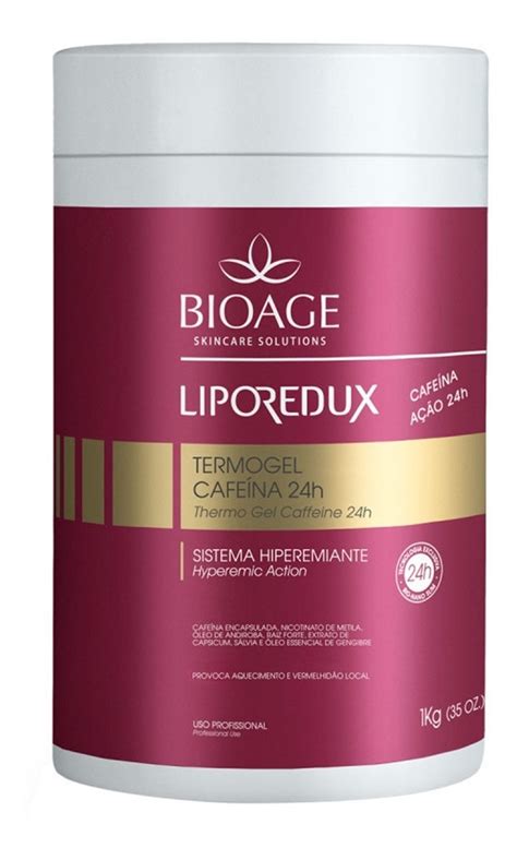 Lipo Redux Termogel Kg Creme Cafe Na Redutor Medidas Bioage Mercado Livre