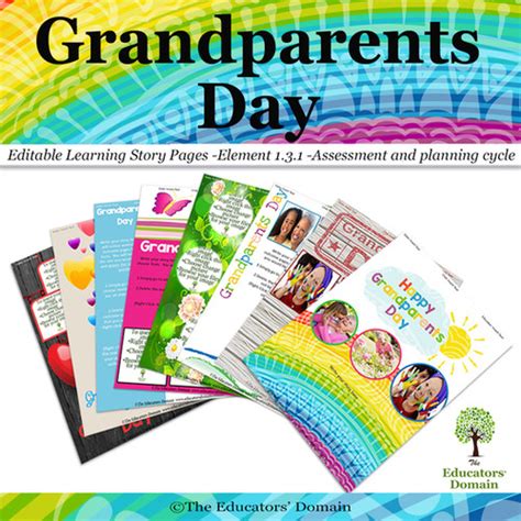 Grandparents Day Learning Story Pack The Educators Domain