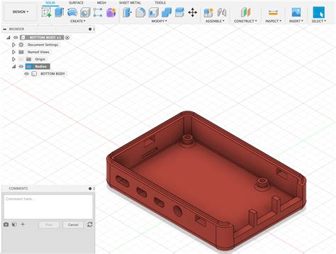 Solved One Body Imported And No Sketches From F3d File Autodesk