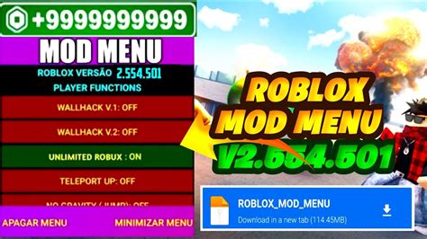 Roblox Mod Menu 2 554 501 Roblox Modapk 2 554 501 Unlimited Robux God Mode Unlocked Arceus