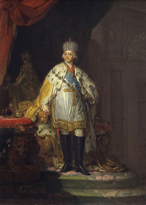 Portrait Of Emperor Paul I 1800 Vladimir Borovikovsky