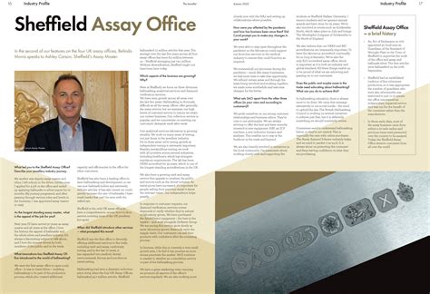 The Jeweller Magazine Feature Assay Office