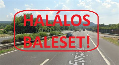 HALÁLOS BALESET TATABÁNYÁNÁL szörnyű tragédiában maradt ott a motoros