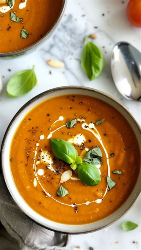 Pumpkin Tomato Soup Recipe Cravefuly
