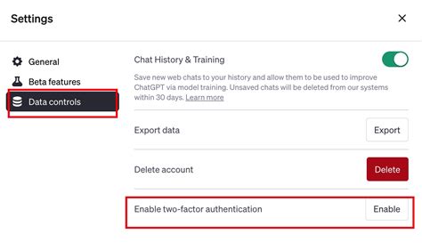 ChatGPT设置两步验证别人有密码也无法登录保护账户安全