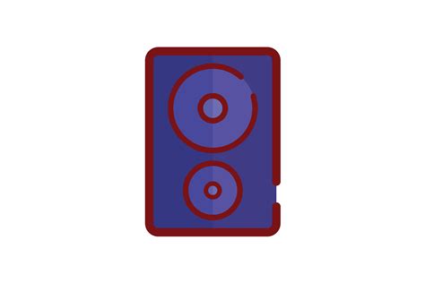 Party Icon Speaker Lineal Color Graphic By Archshape Creative Fabrica