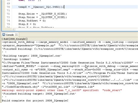 ASIN ACOS Function In IQMath C2000 Microcontrollers Forum C2000