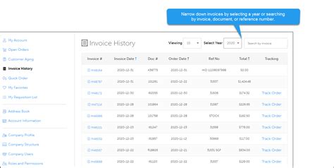 view my invoices