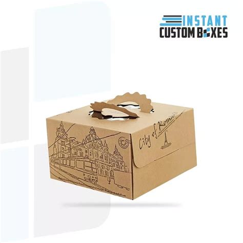 Custom Kraft Cake Boxes At Wholesale Instant Custom Boxes