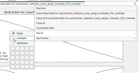 design compensator using automated pid tuning and graphical bode design
