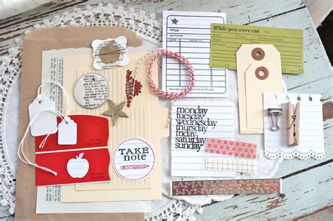 Mish Mash Mini File Folder Card