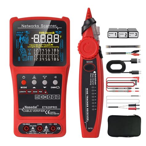 Network Cable Tester Wire Tracker Tone Generator Ethernet Tester Multimeter Desertcart India Network Cable Tester Wire Tracker Tone Generator Ethernet Tester Multimeter Desertcart India