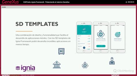 Genexus Webinars K2b Tools And Ignia Youtube