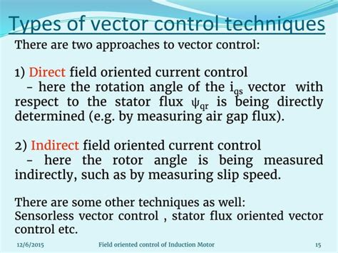 Updated Field Oriented Control Of Induction Motorpptx
