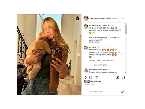 La Emoción De Nicole Neumann En Su Primer Paseo Con Cruz “muerta De