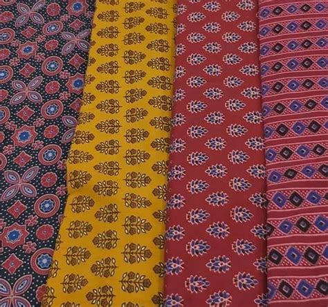 Cotton Azrakh Print Fabrics At Rs 120 Meter In New Delhi Id 26666021048