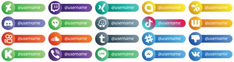 íconos de Sígueme para plataformas populares de redes sociales como kuaishou iconos de