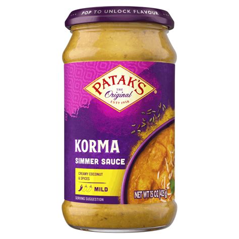 Simmer Sauce Pataks Usa