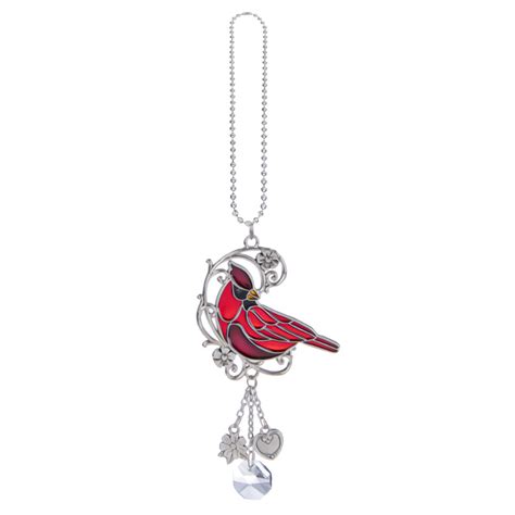 Fitzulas T Shop Ganz Natures Beauty Car Charm Cardinal
